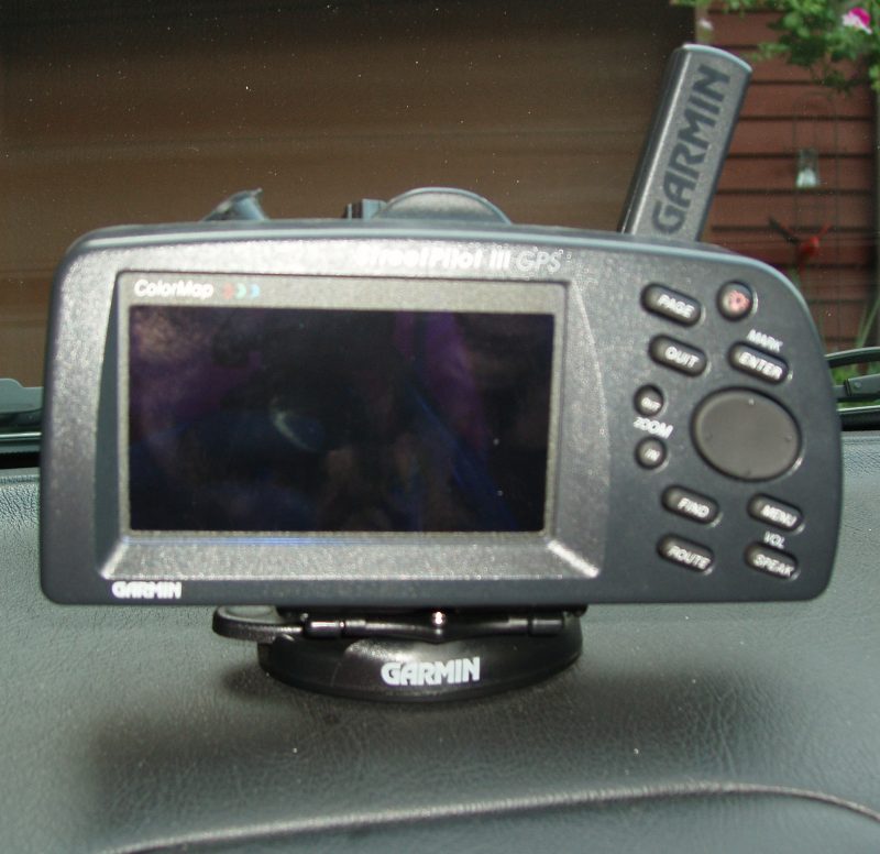 Old School Garmin GPS Car Mounts and Holders