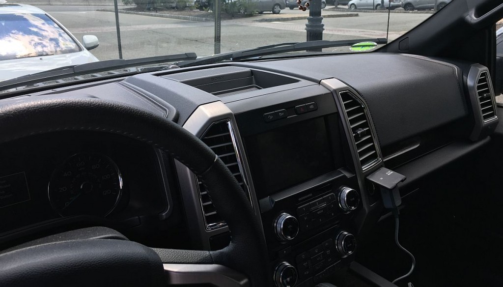 Phone, GPS and Tablet Mounts for a Ford F-150